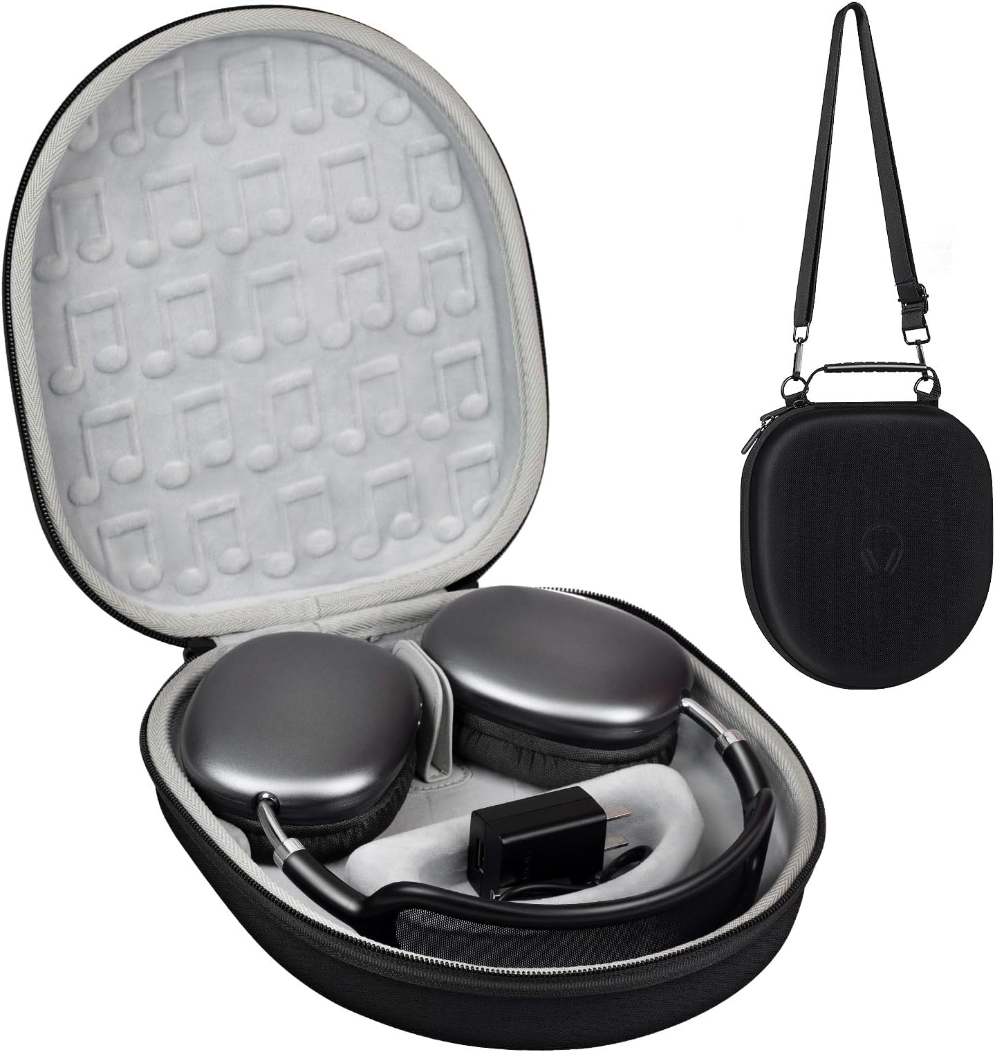 Amazon.com: Smart Case for AirPods Max Hard Case, Portable Travel ...