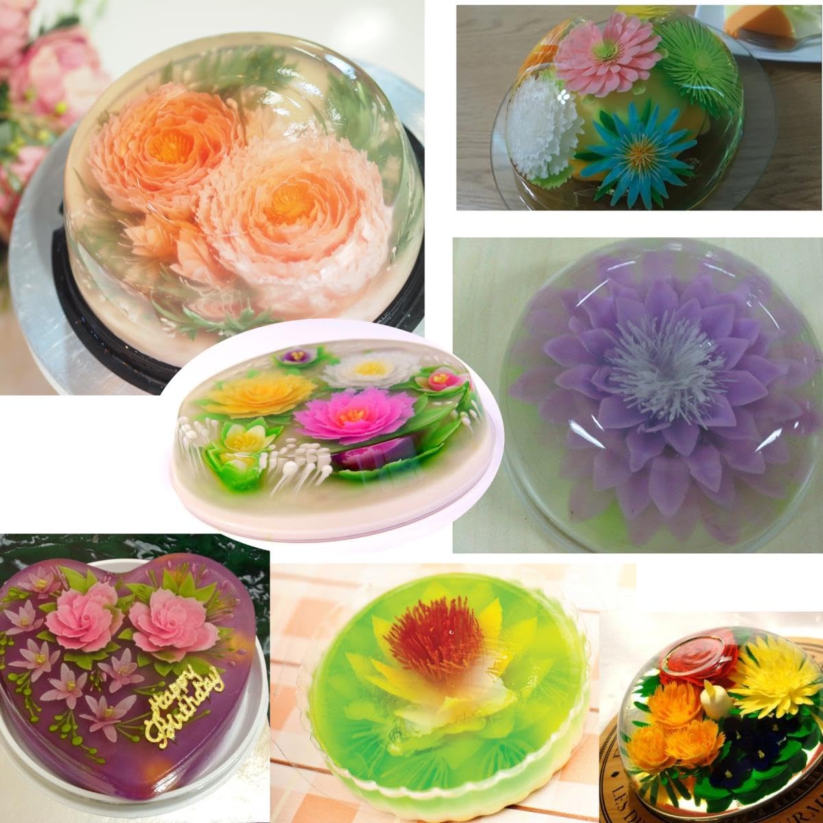 Gelatin Art Cake JELLY ART TOOLS 3D Cake Syringe Decor Tools