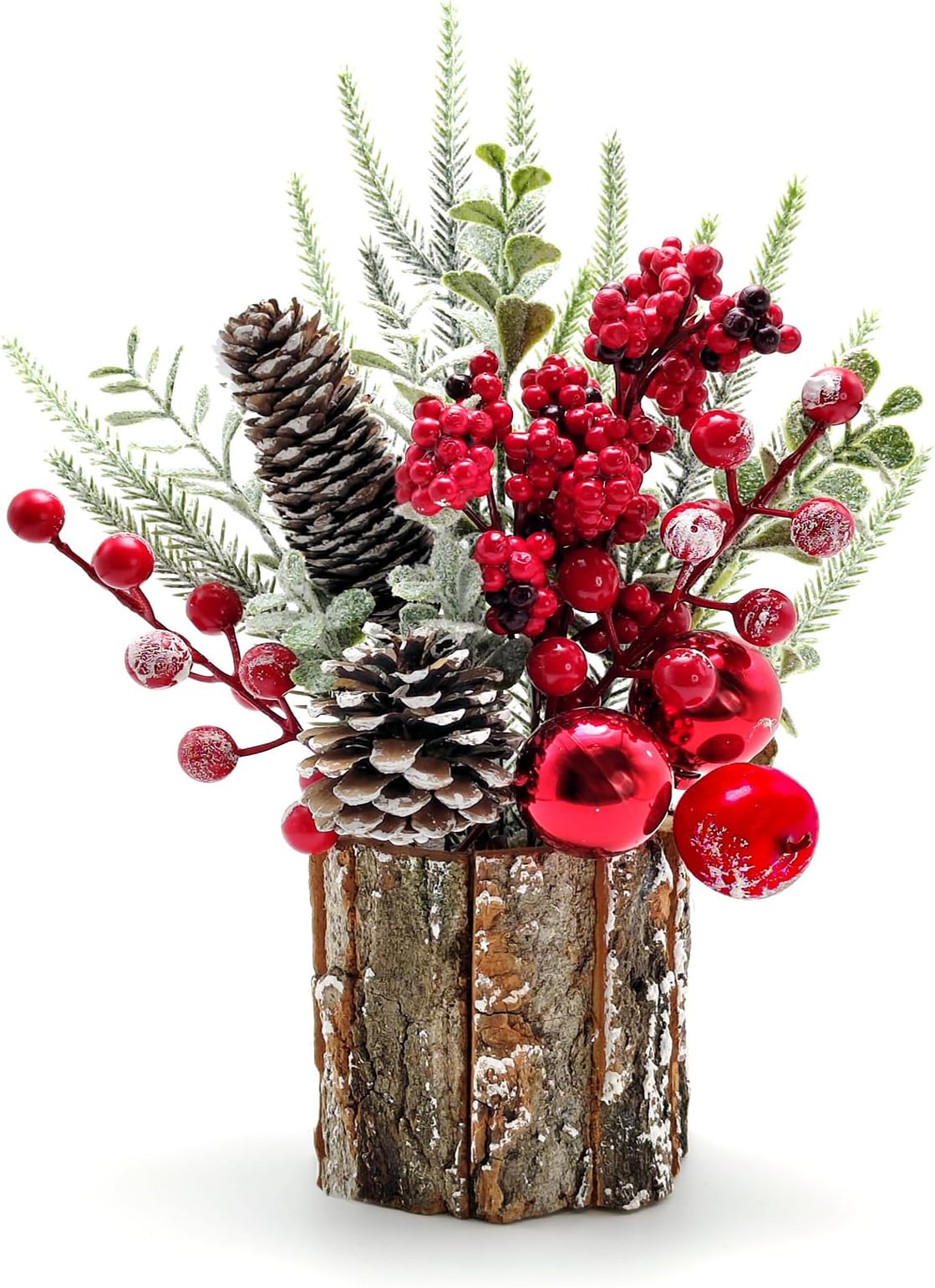 Amazon.com: Small Christmas Tree Tabletop Artificial Mini Christmas ...