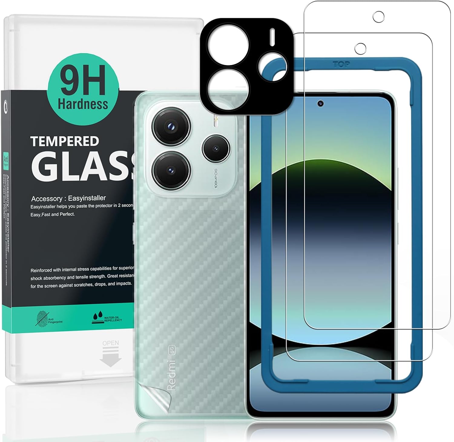 Amazon.com: Ibywind Screen Protector For Xiaomi Redmi Note 14 5G 6.67 ...