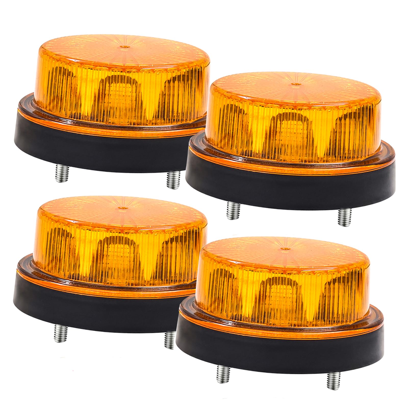 Amazon.com: Strobe Beacon Lights For Trucks, 12-24V Led Round Strobe ...