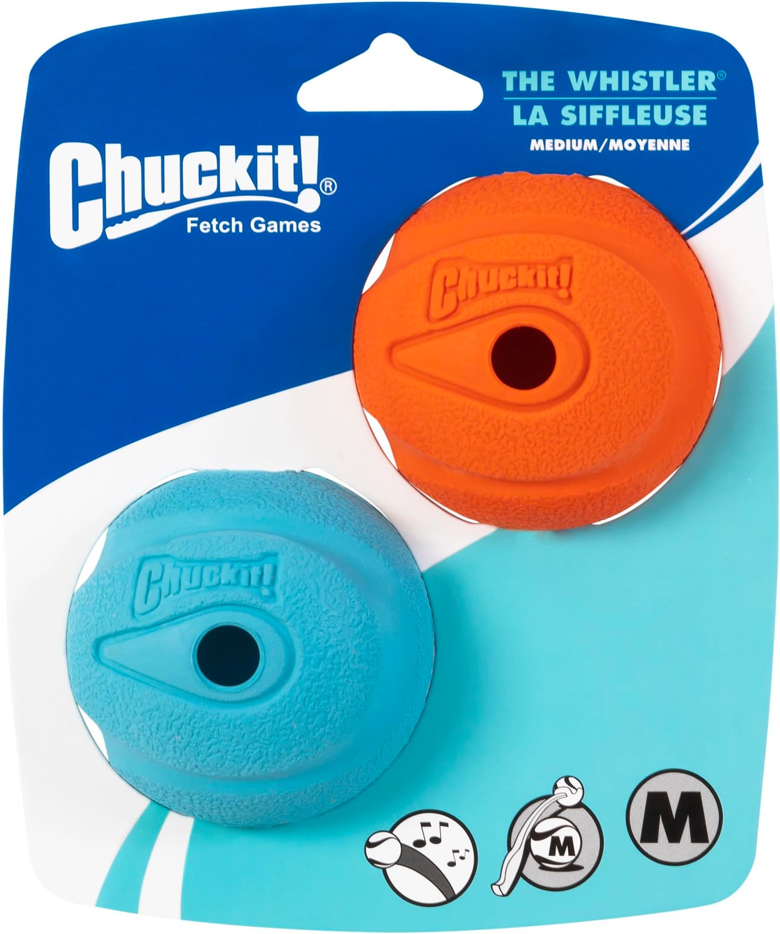 Chuckit! Kick Fetch Increased Visibility Dog Toy Throw or Kick Toy for ...