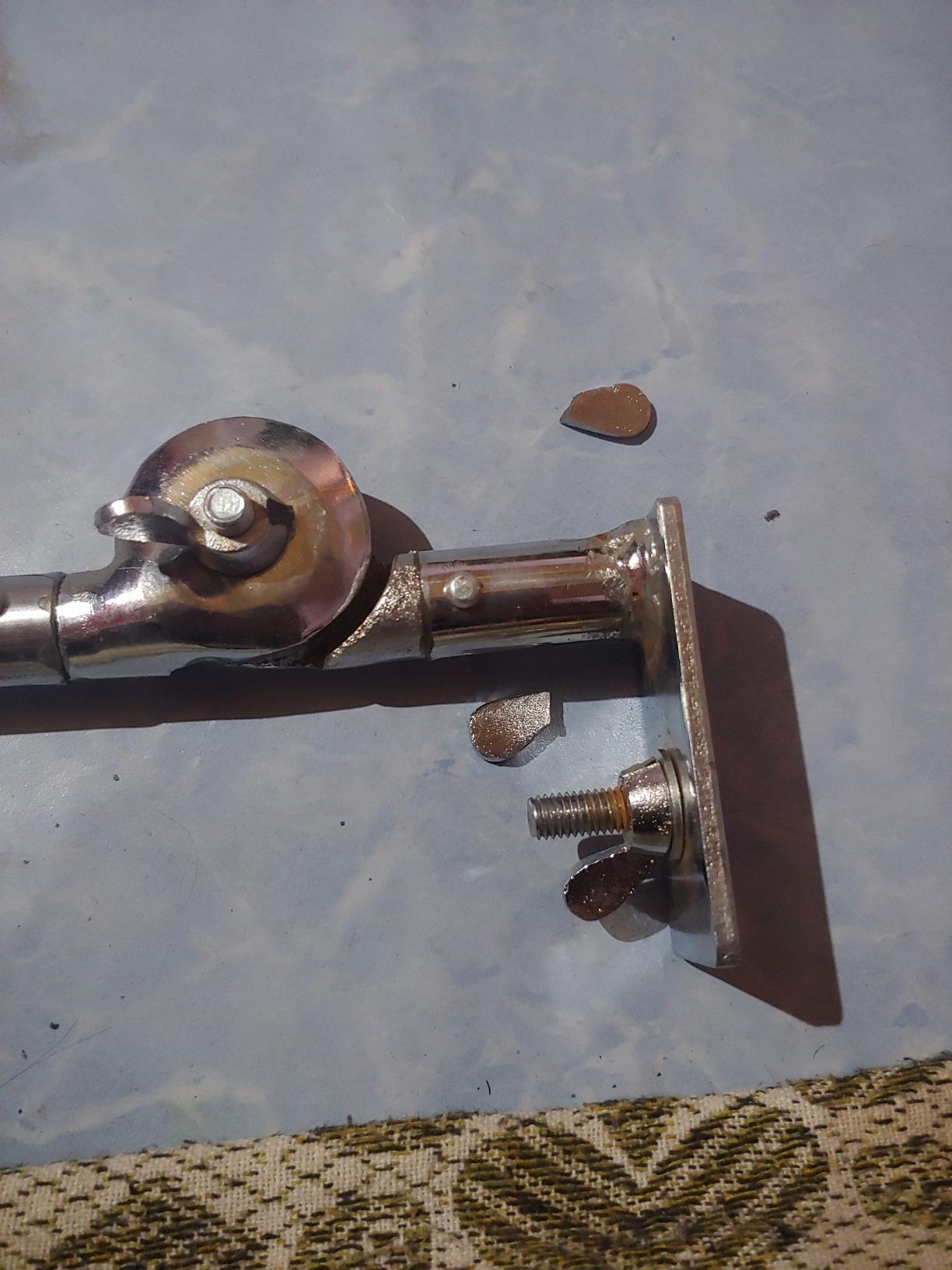 Standzo New Single Octopad Stand Single Bar (Black & Nickel) : Amazon ...