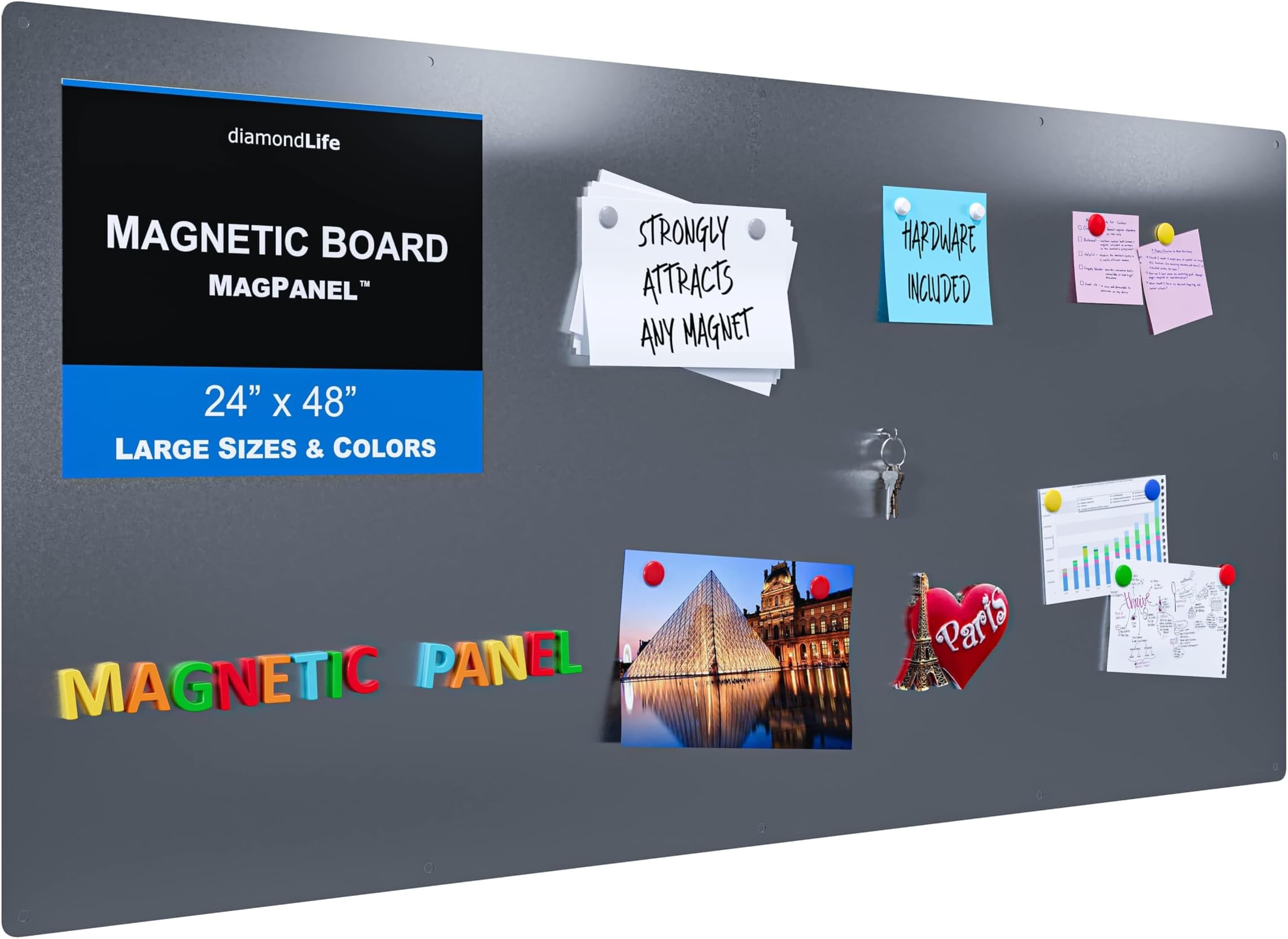 Amazon.com: Blomus Magnet Board, 40 x 80 cm : Home & Kitchen