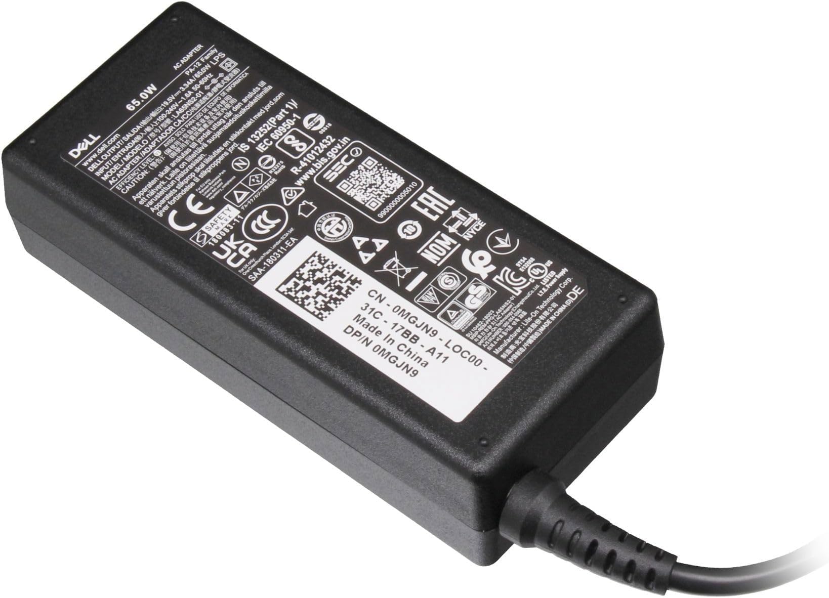 Dell 0G6J41 Original Chargeur 65 Watts pour Inspiron 15 (5555), (5567 ...