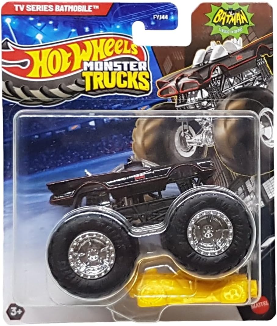 Hot Wheels TV Series Batmobile JDP89 Monster Trucks Premium 1:64 Metal ...