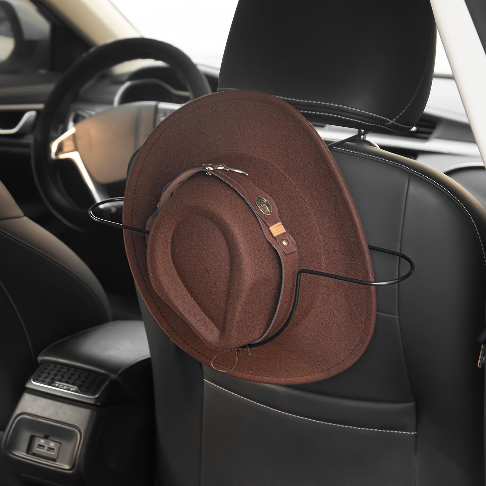 Amazon.com: JINSIMAIER Hat Rack Cowboy Hat Holder, Car Hat Holder ...