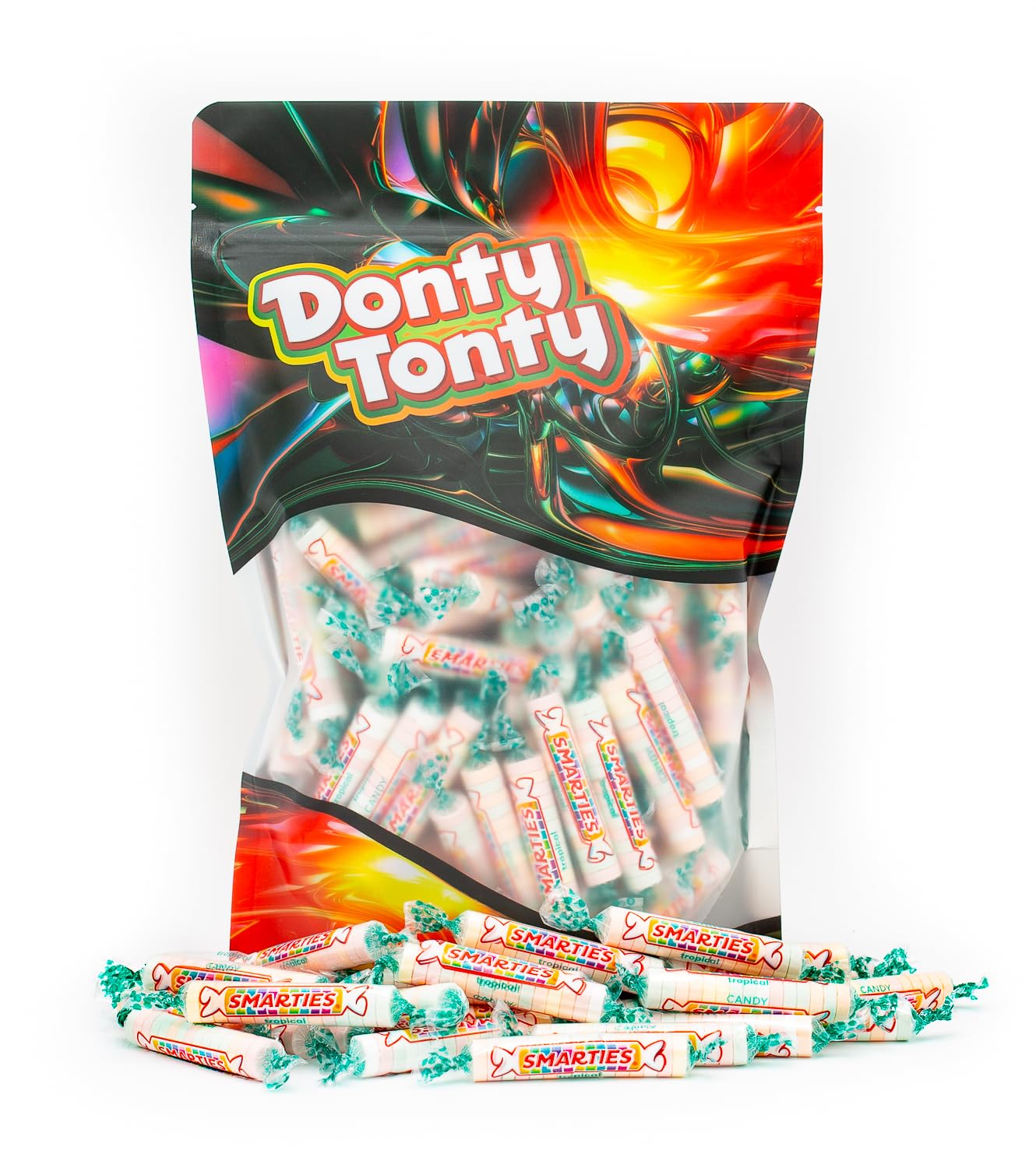 Amazon.com : SMARTIES TROPICAL Candy Rolls 2 lb – Donty-Tonty Smarty ...