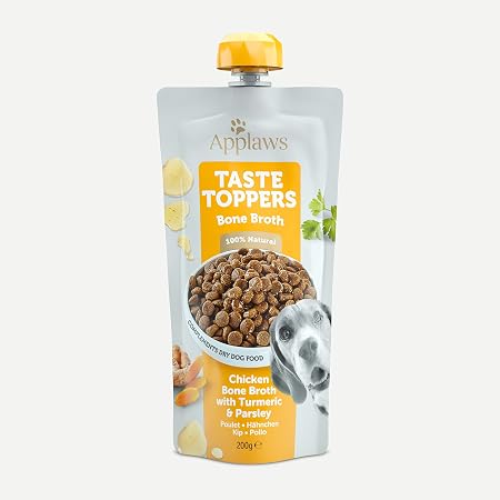 Applaws Taste Toppers 100% Natural Dog Food Topper, Chicken Broth for ...