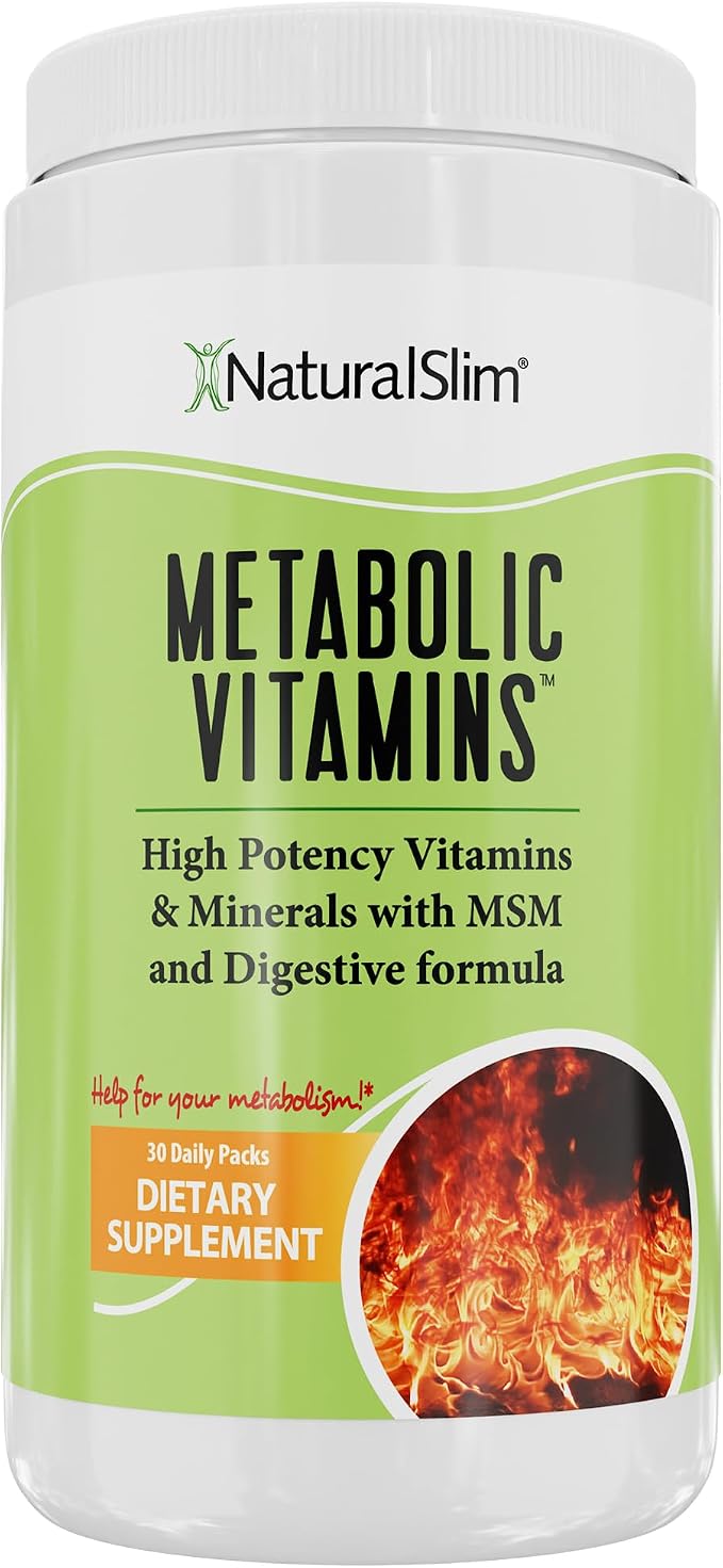 Amazon.com: NaturalSlim Metabolic Vitamins - Combination of High ...