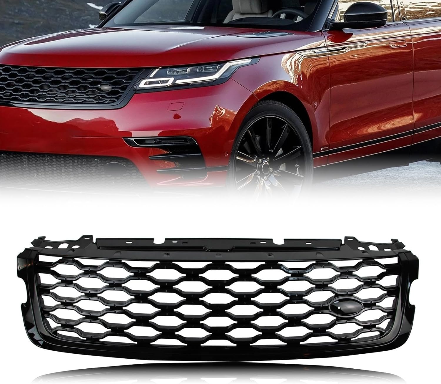 Amazon.com: Front Grill Complete Assembly for 2018-2023 Land Rover Ran ...
