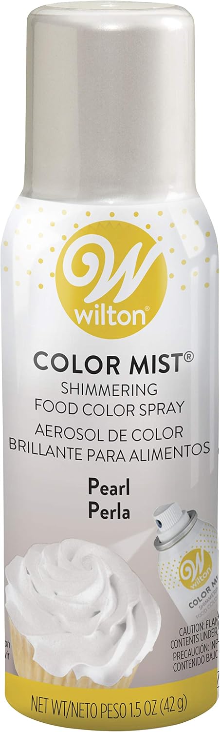 Amazon.com: Wilton Pearl Edible Food Color Spray, 1.5 ounce : Grocery ...