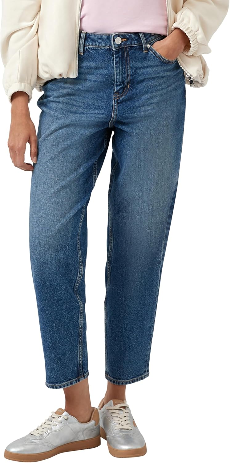s.Oliver Jeans Mom Fit/High Rise/Ankle Length, 57Z4_Blue : Amazon.de ...
