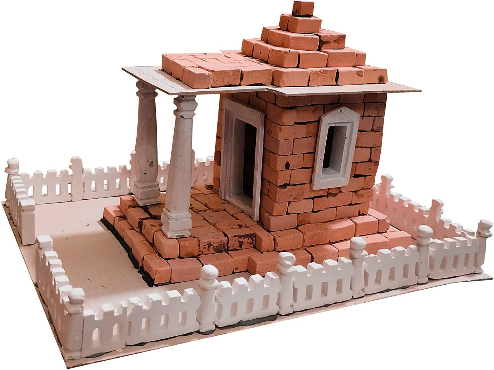 Buy The CityBuilder Row House Cardboard Model Making Kit 1:43 Scale ...