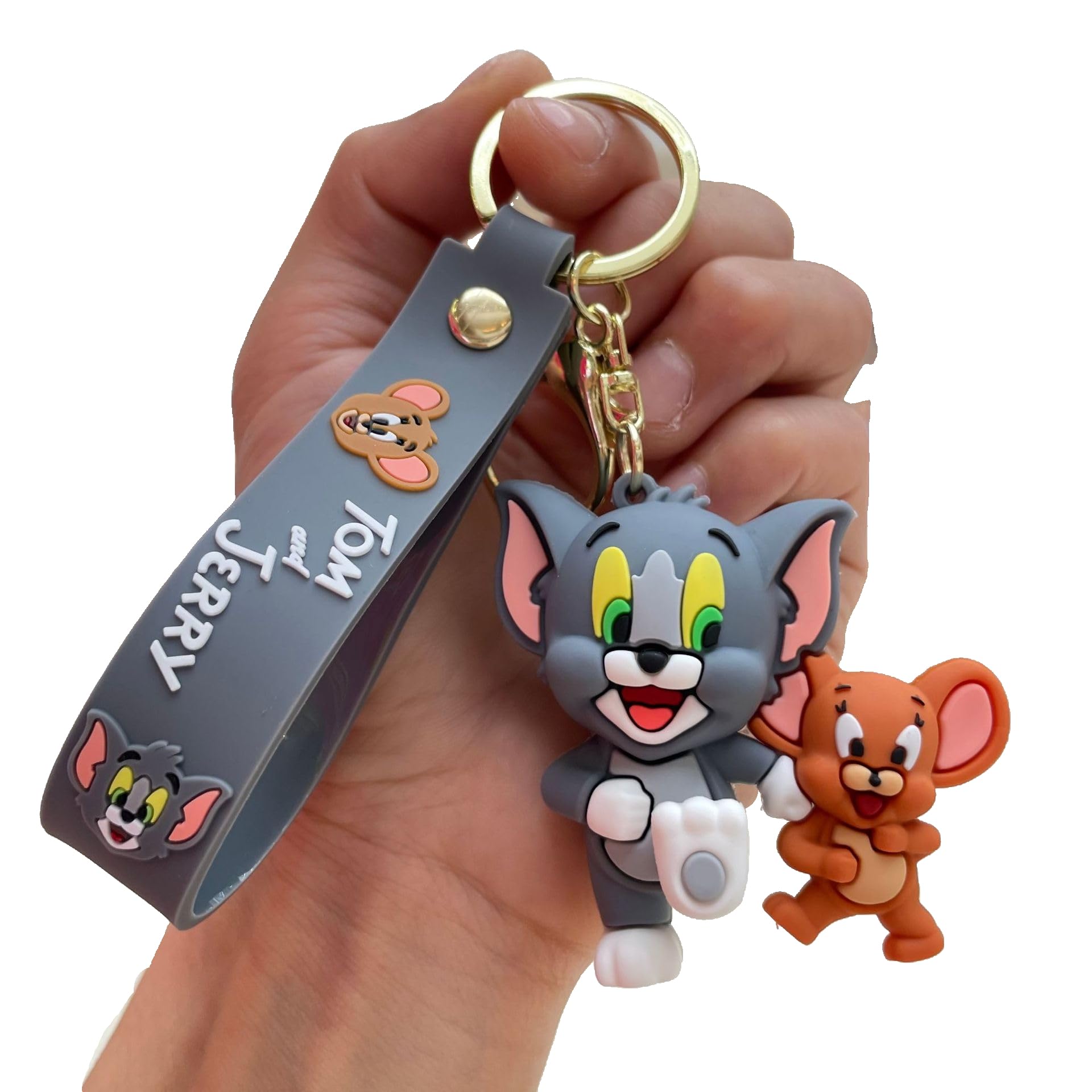 BuyCreativeLife Tom and Jerry Keychain | Couple Key chain for Girls ...