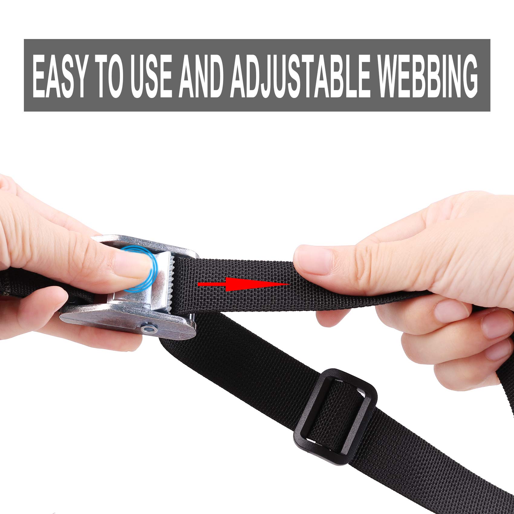 Snapklik.com : MAGARROW Sturdy Lashing Straps Tie Down Strap
