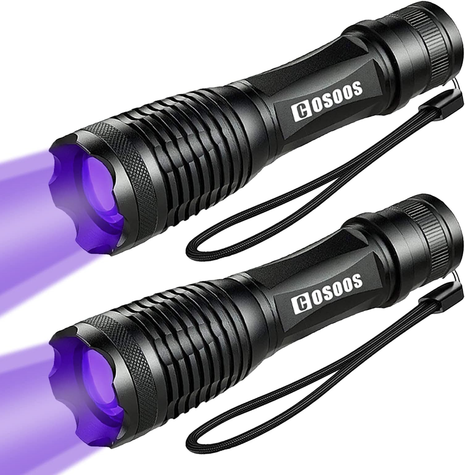 Amazon.com: Liooty 3 Pack UV Flashlight Black Light, 51 LED 395nm UV ...
