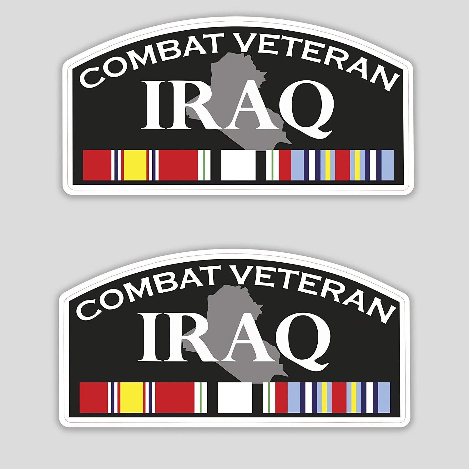 Amazon.com - Kramer Combat Veteran Iraq Sticker for Car Vinyl Decal ...