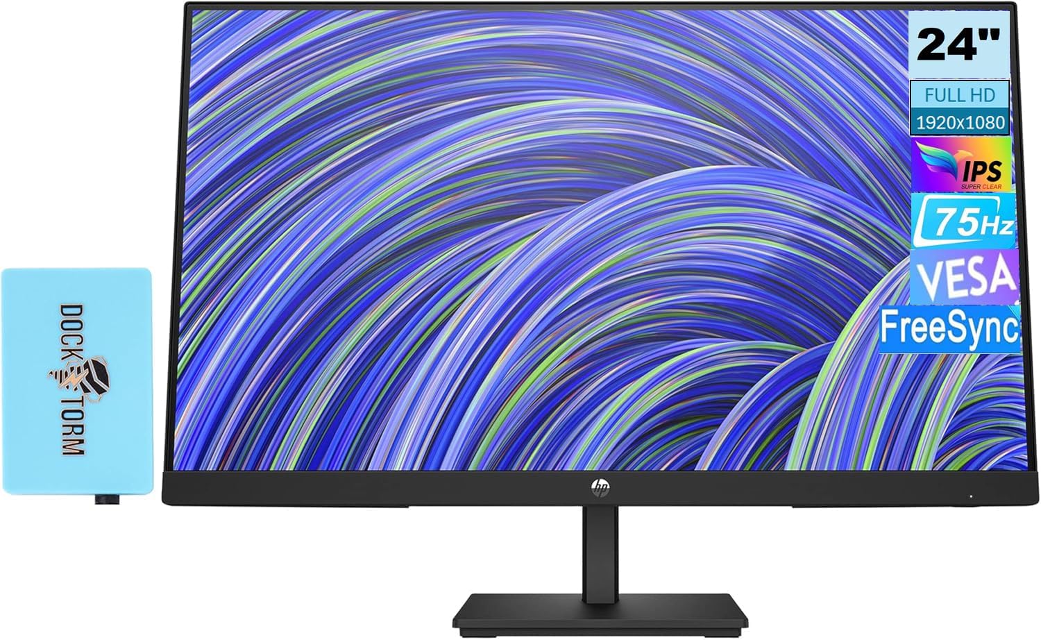 Amazon.com: HP Series 5 524sh Monitor (Replaces M24h) 24" FHD IPS 300 ...