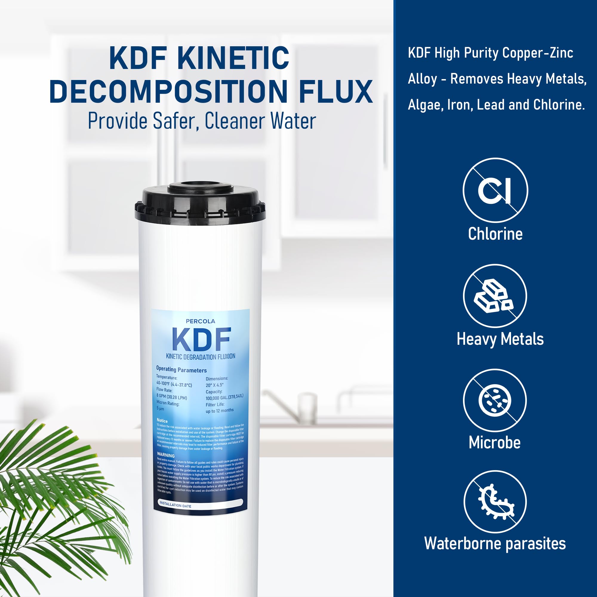 Snapklik.com : 3-Stage Whole House Water Filter Set Replacement Pack
