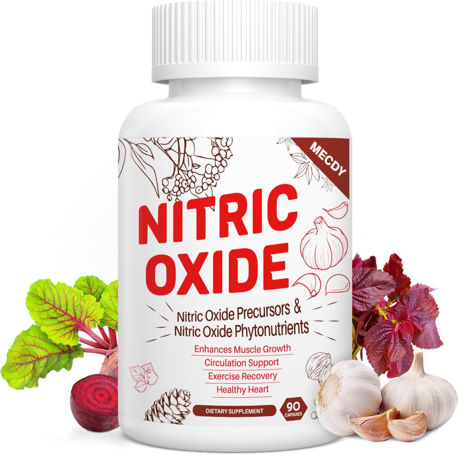 Amazon.com: Zdoroviye Nitric Oxide Supplement for Men, Nitric Oxide ...