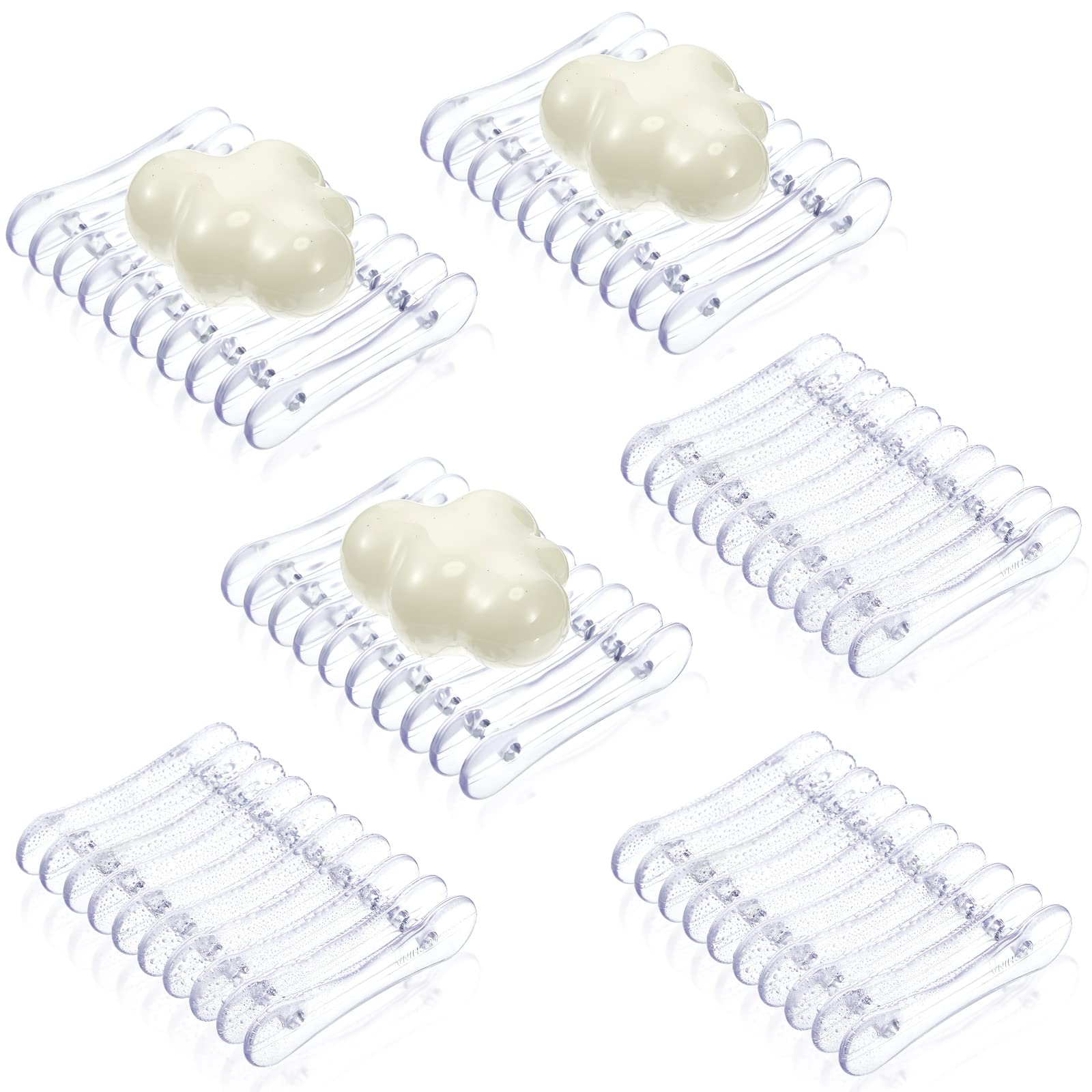 Snapklik.com : Plastic Bar Soap Holder Soap Saver Tray Bar Dish Self ...