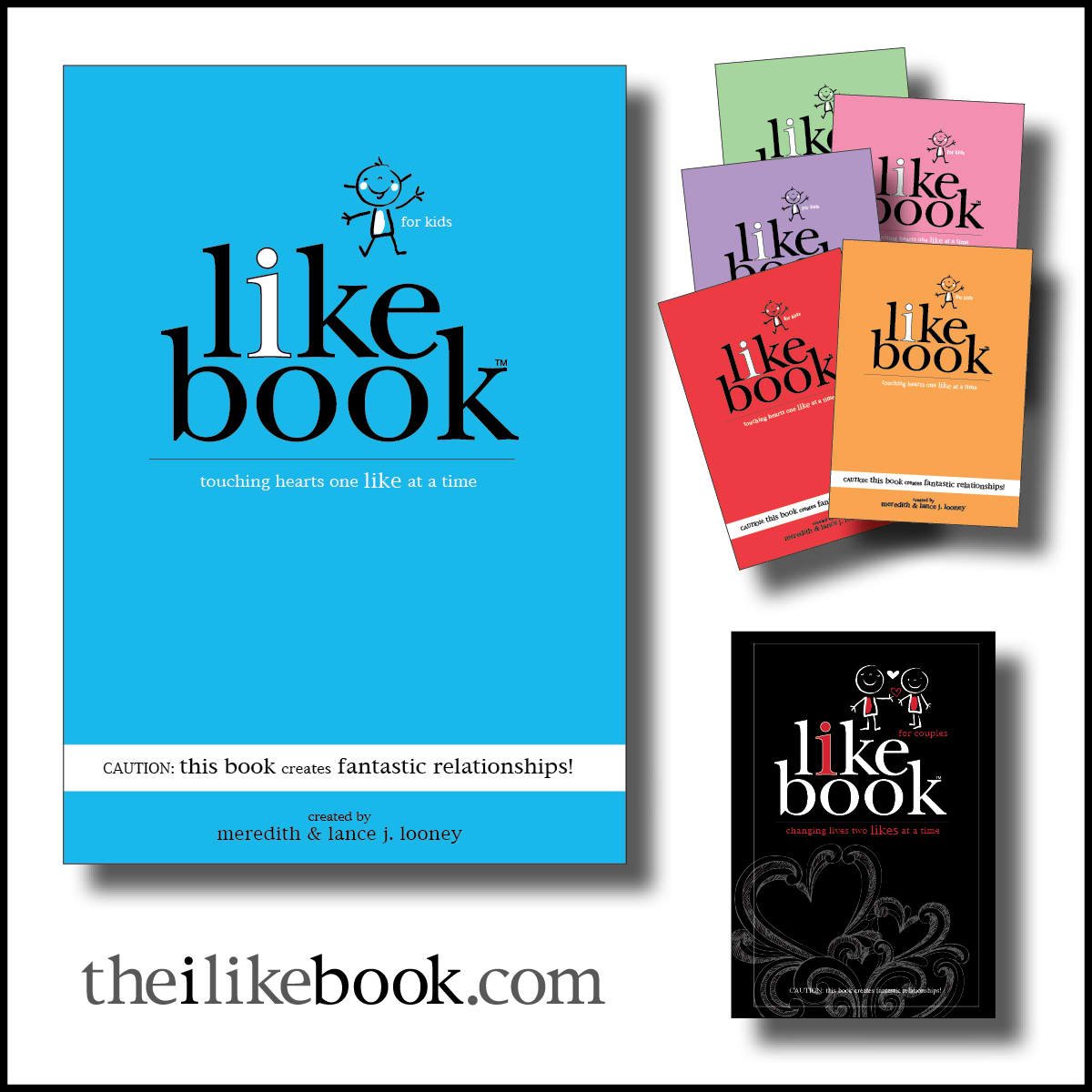 the i LIKE book-for kids (Blue): Meredith Looney, Lance J. Looney ...