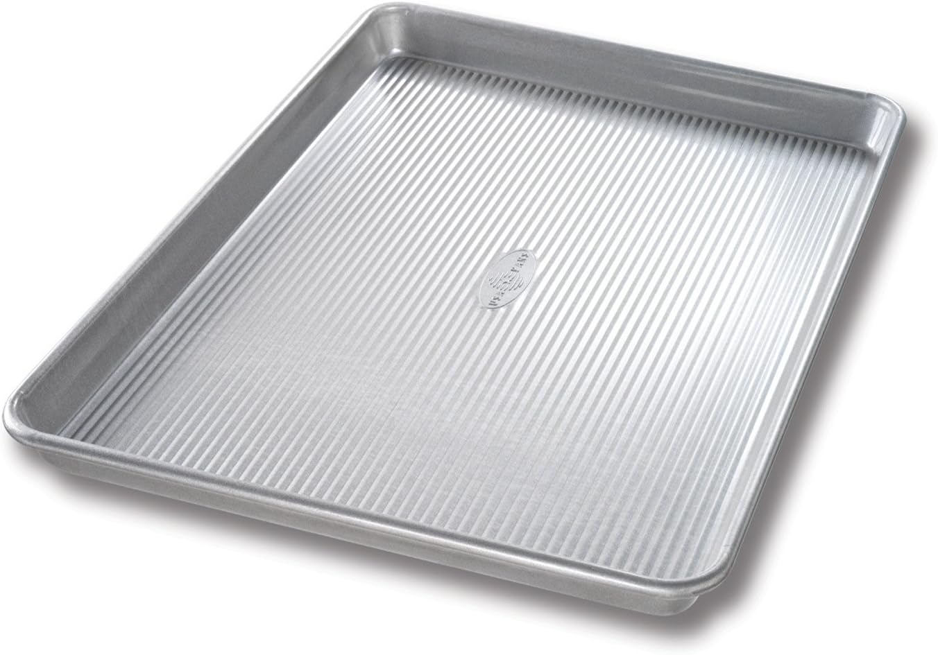 Amazon.com: USA Pan Bakeware Half Sheet Pan, Warp Resistant Nonstick ...