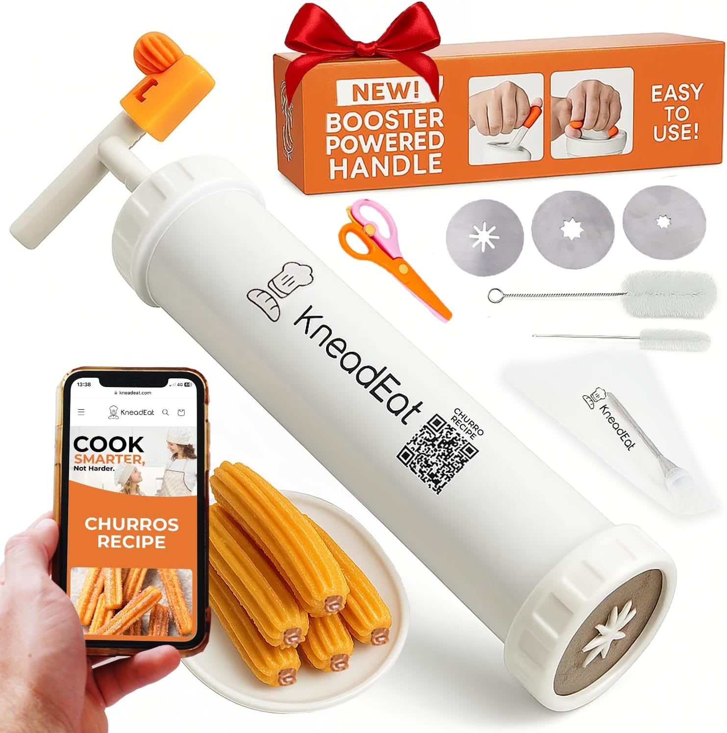Amazon.com: Churro Maker Kit -Complete Churro Making Kit with ...