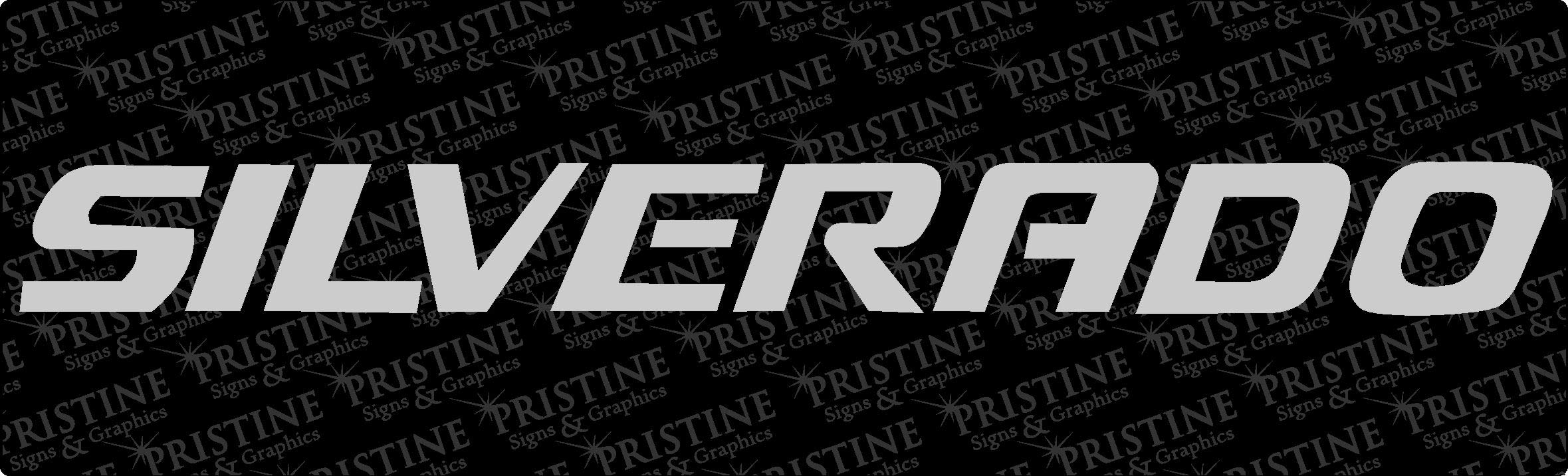 Amazon.com: Offroad Silverado Windshield Banner 4" x 40" by Pristine ...