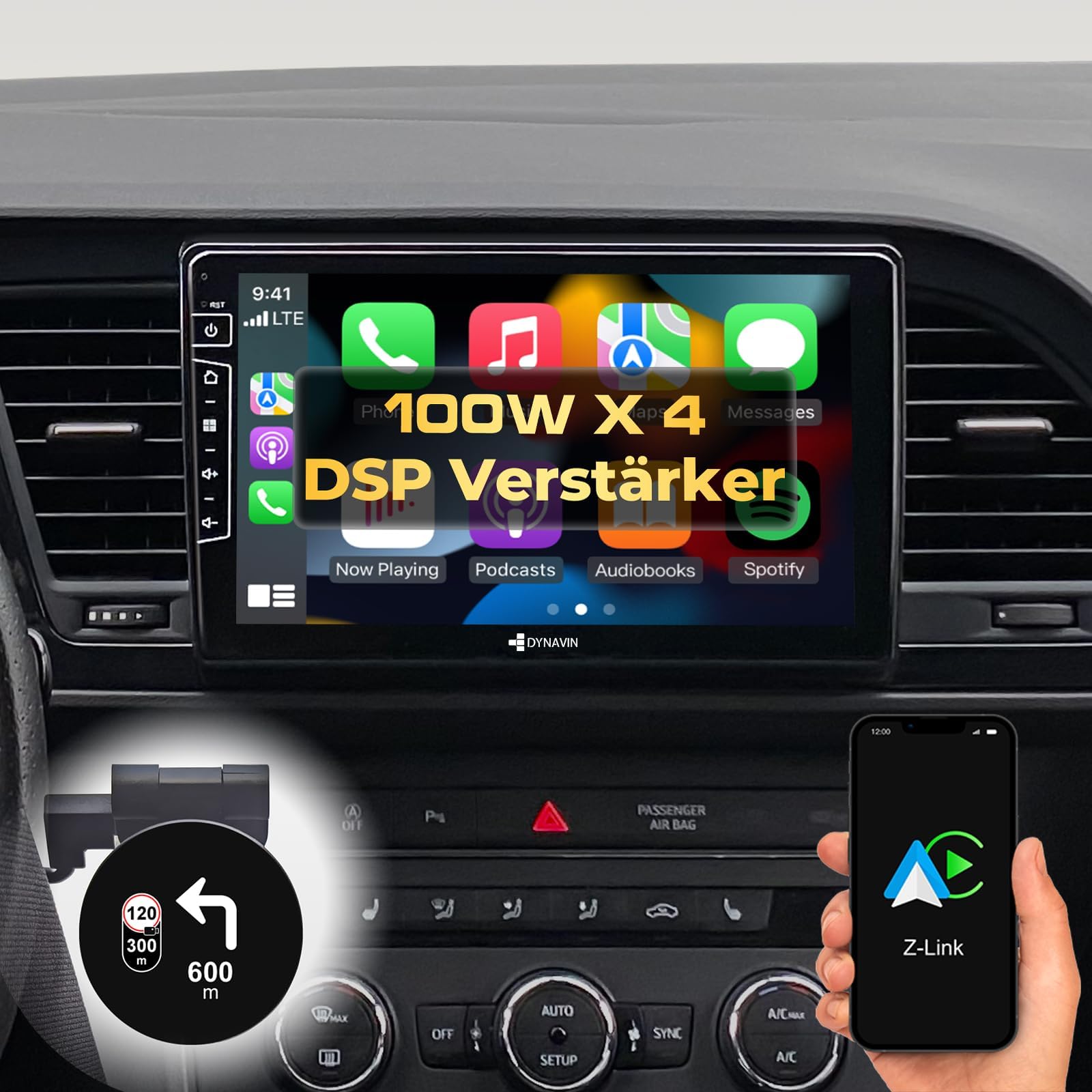 DYNAVIN Android Universal Doppel-DIN Autoradio Navi, 7 Zoll Radio mit ...