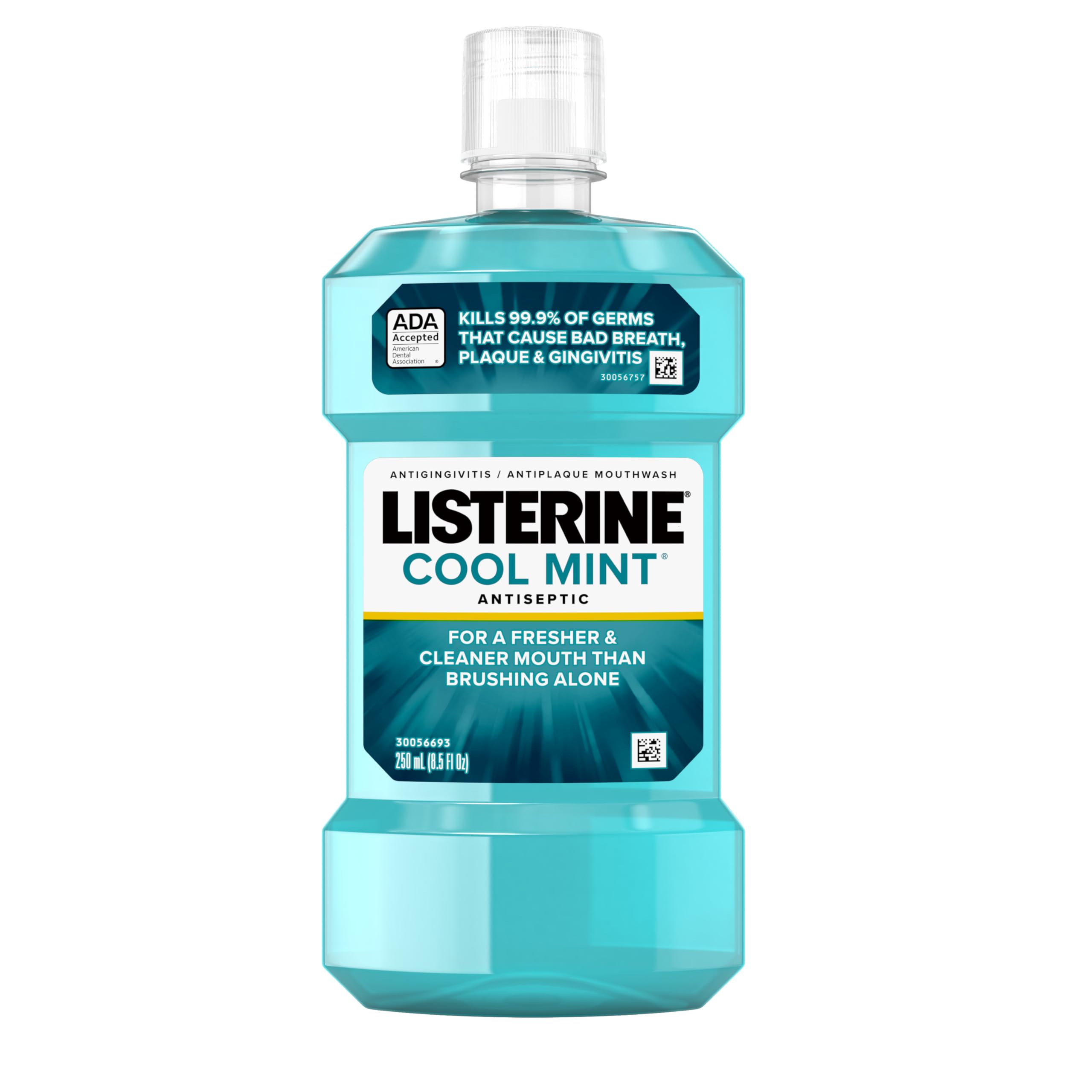 Amazon.com: Listerine Enjuague bucal antiséptico de menta fresca para ...