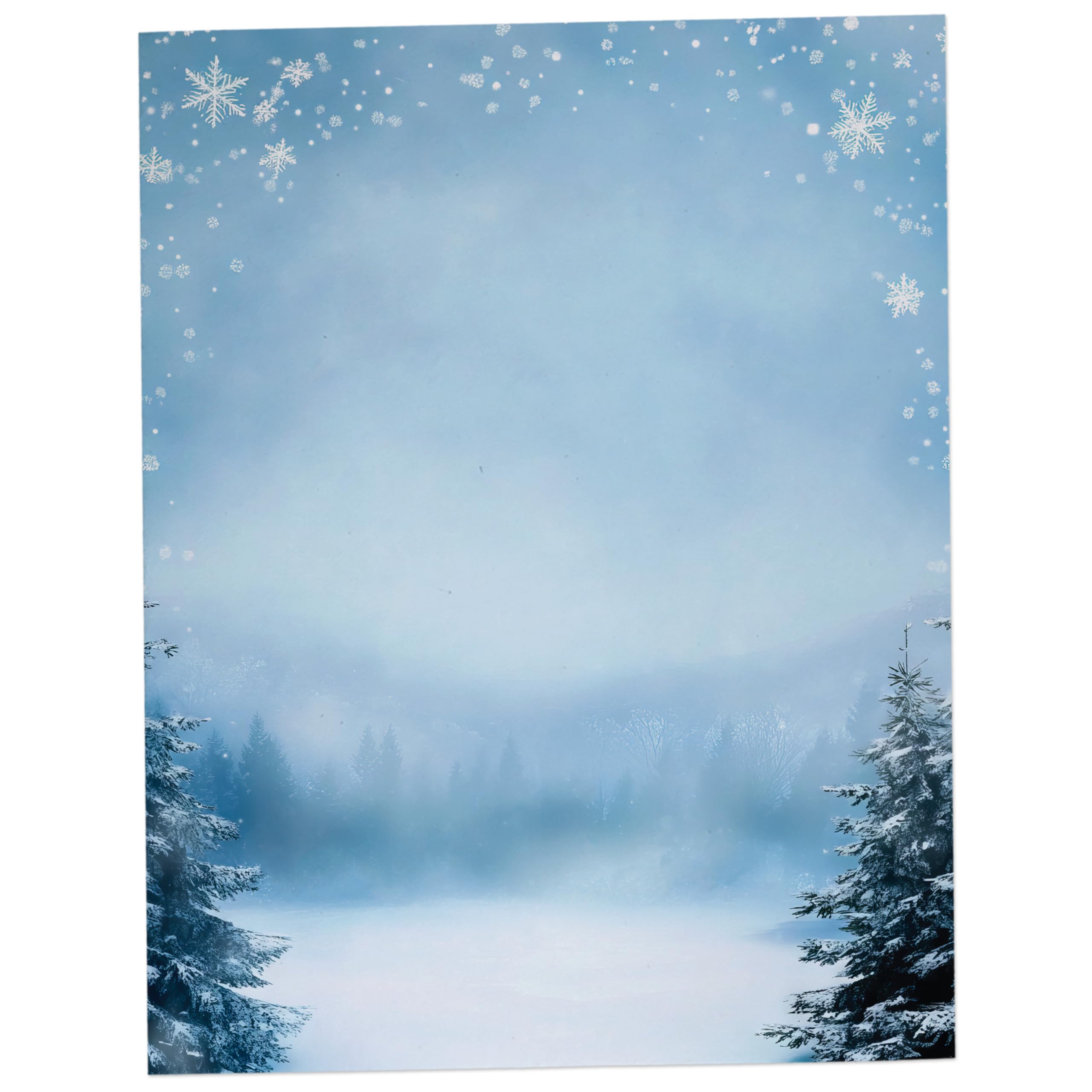 Winter Stationery Letter Free Printable Winter Writing Templates