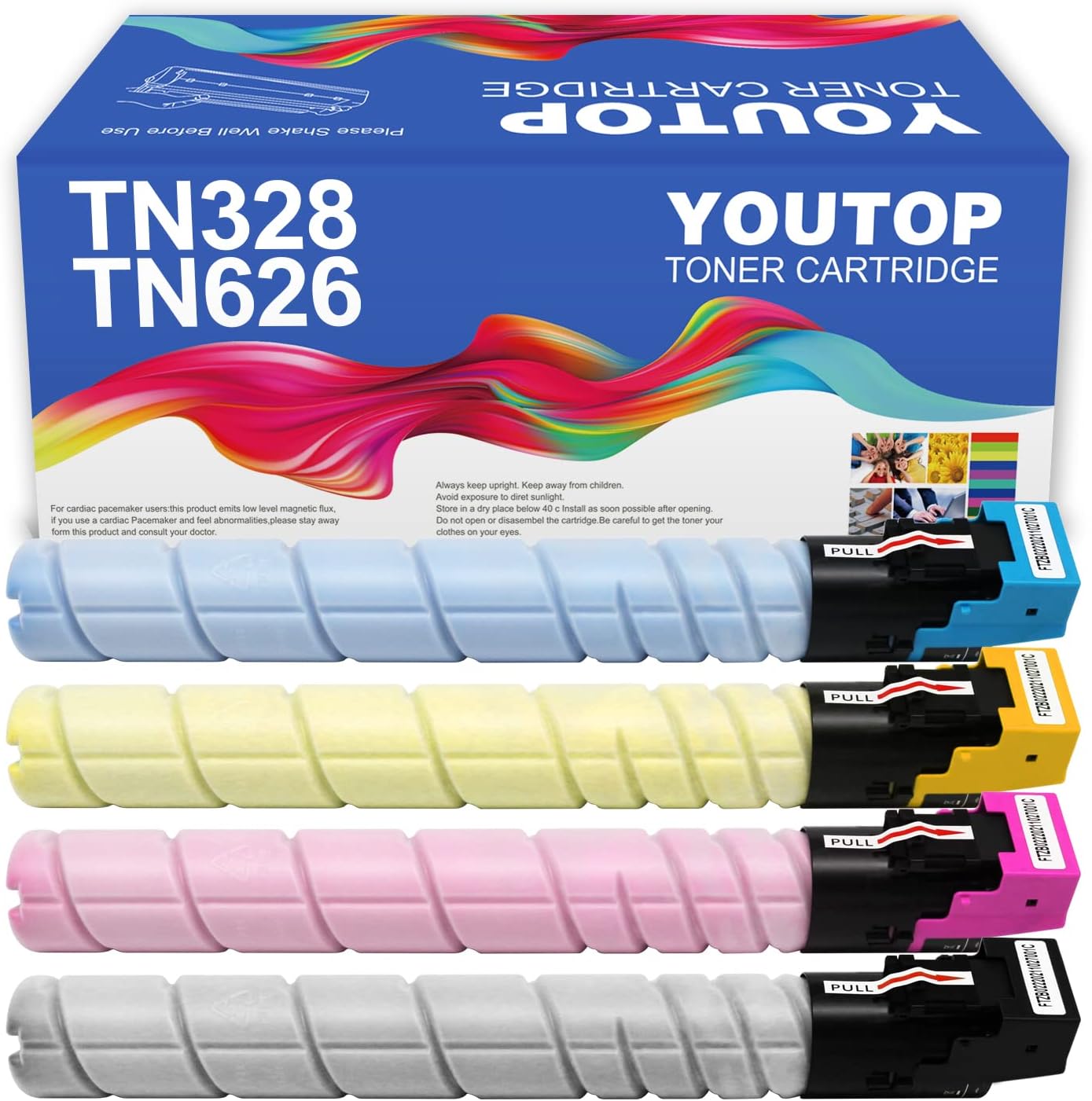 Amazon.co.jp: YOUTOP TN328 TN626 TN330 TN628 トナーカートリッジ コニカミノルタ Bizhub ...