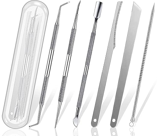 Amazon.com: 6pcs Ingrown toenail Tool, Toenail File and Lifters ...