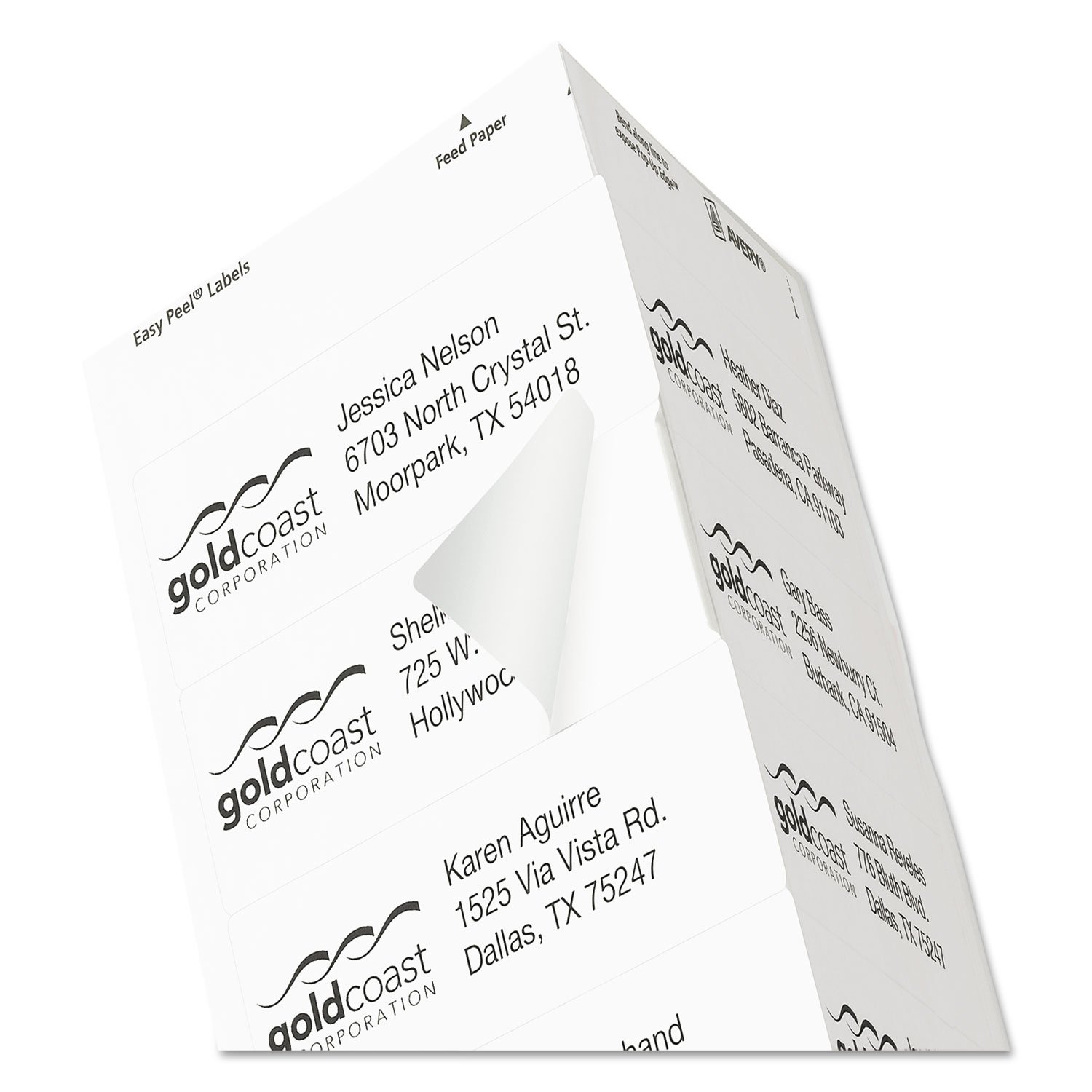 Snapklik.com : Averyamp;reg; Easy Peel Address Labels For Inkjet Printer