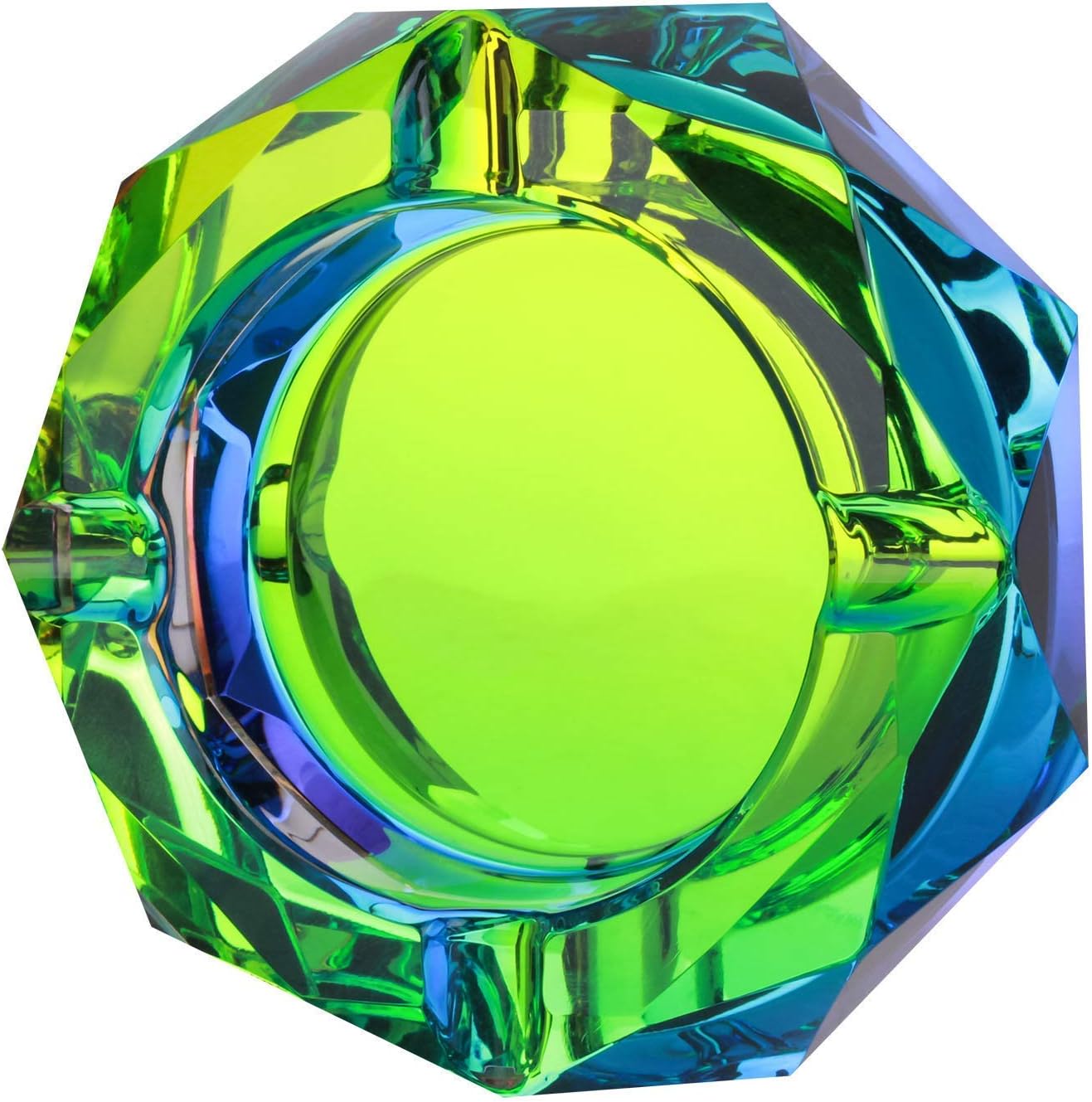 Amazon.com: Crystal Ashtray Modern Living Room Ash Tray Holder ...