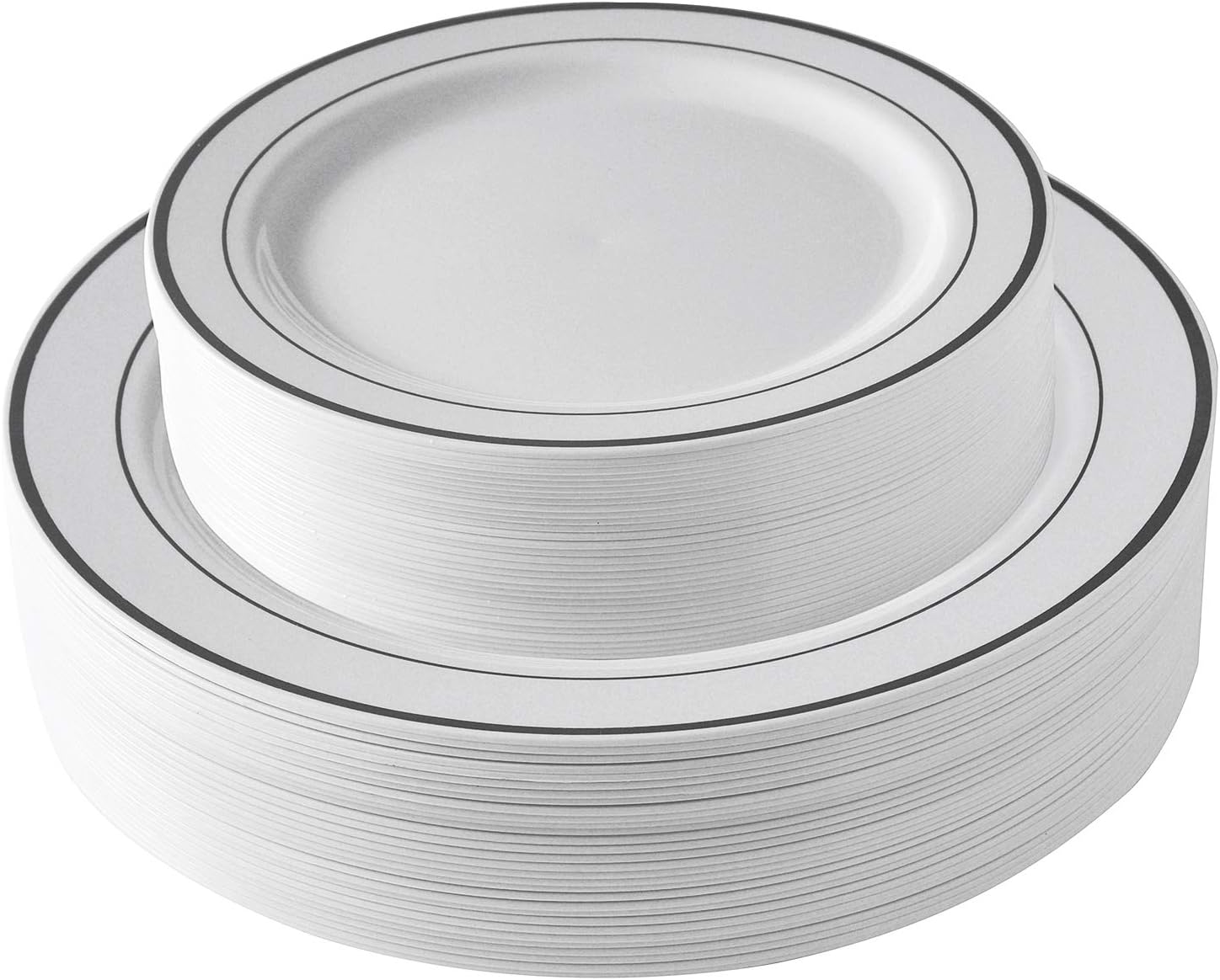 Amazon.com: Seleccionar ajustes [60 unidades] Platos desechables de ...