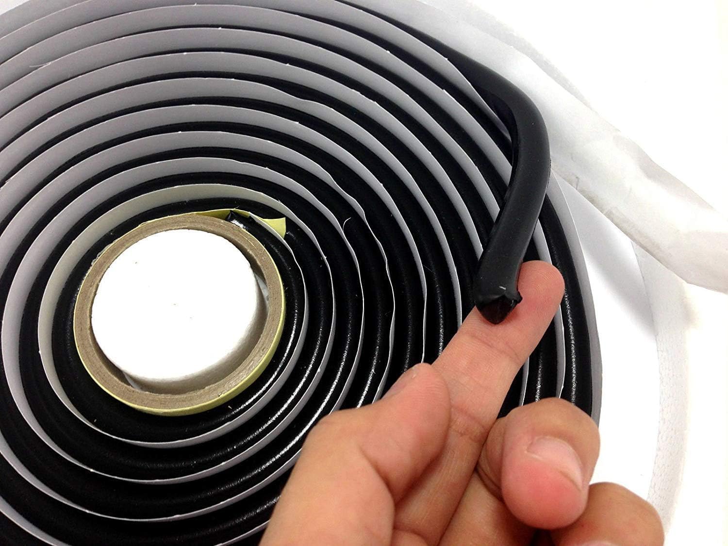 HERCHR 15.5Ft Car Rubber Seal Strip Windshield Window Roof Butyl ...