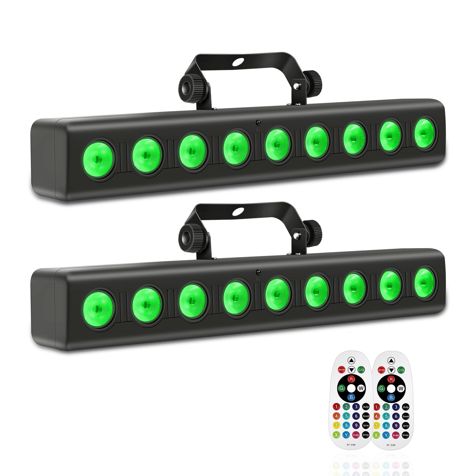Snapklik.com : LED Stage Wash Light Bar,50W 9 LED 4IN1 RGBW DJ Lights Bar