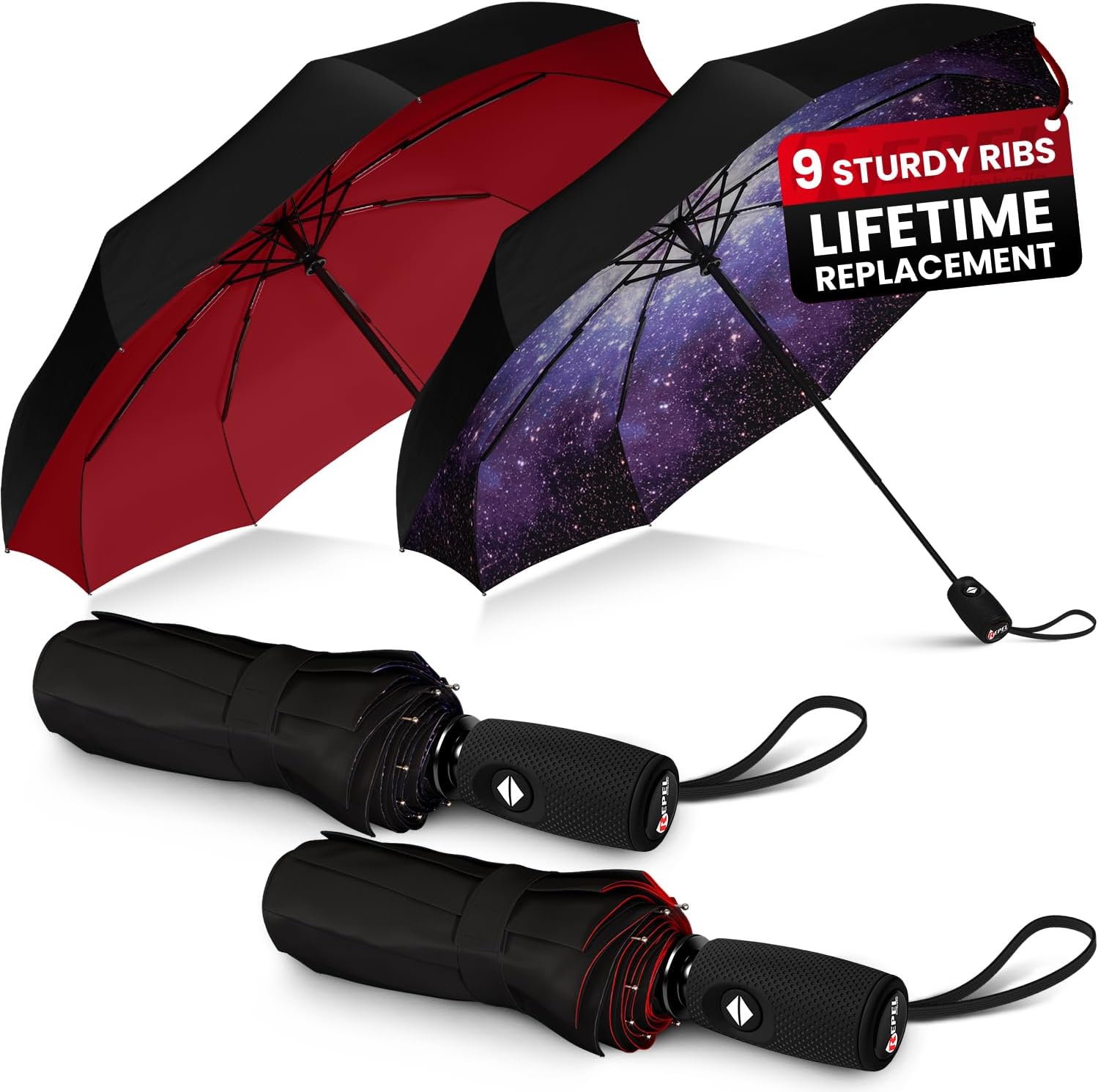 Amazon.com: Repel Umbrella The Original Portable Travel Umbrella ...