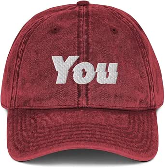 You Joe Goldberg Vintage Cotton Twill Cap Maroon at Amazon Men’s ...