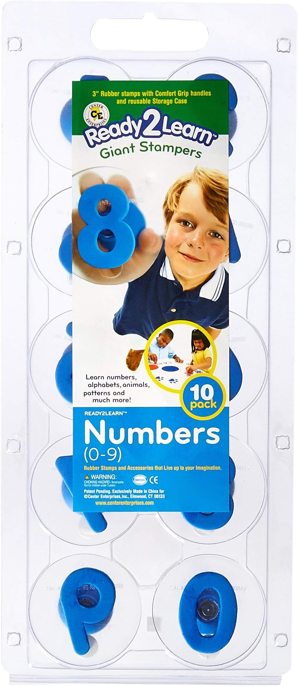 Amazon.com: READY 2 LEARN CE6736 LEARN Giant Stampers - Geometric ...