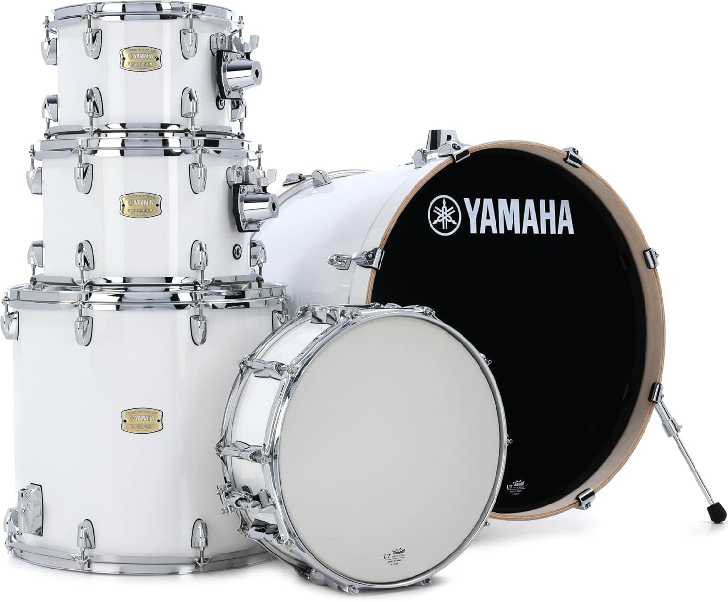 Yamaha Stage Custom Birch 5-Piece Shell Pack - 22" Kick, Pure White ...