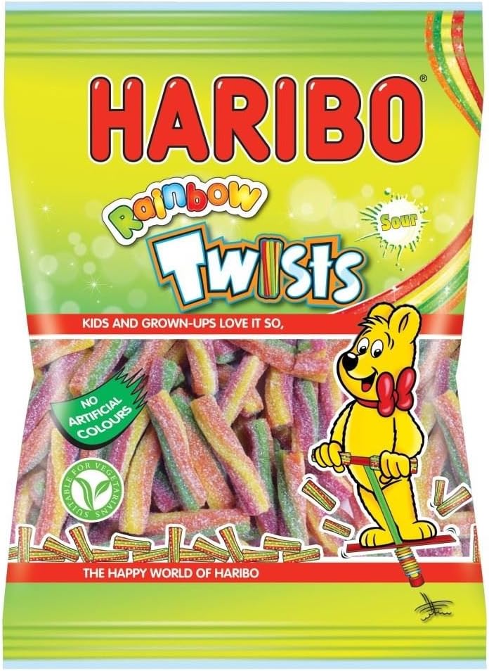 Haribo Rainbow Twists (150g) - Pack of 6 : Amazon.ca: Grocery & Gourmet ...
