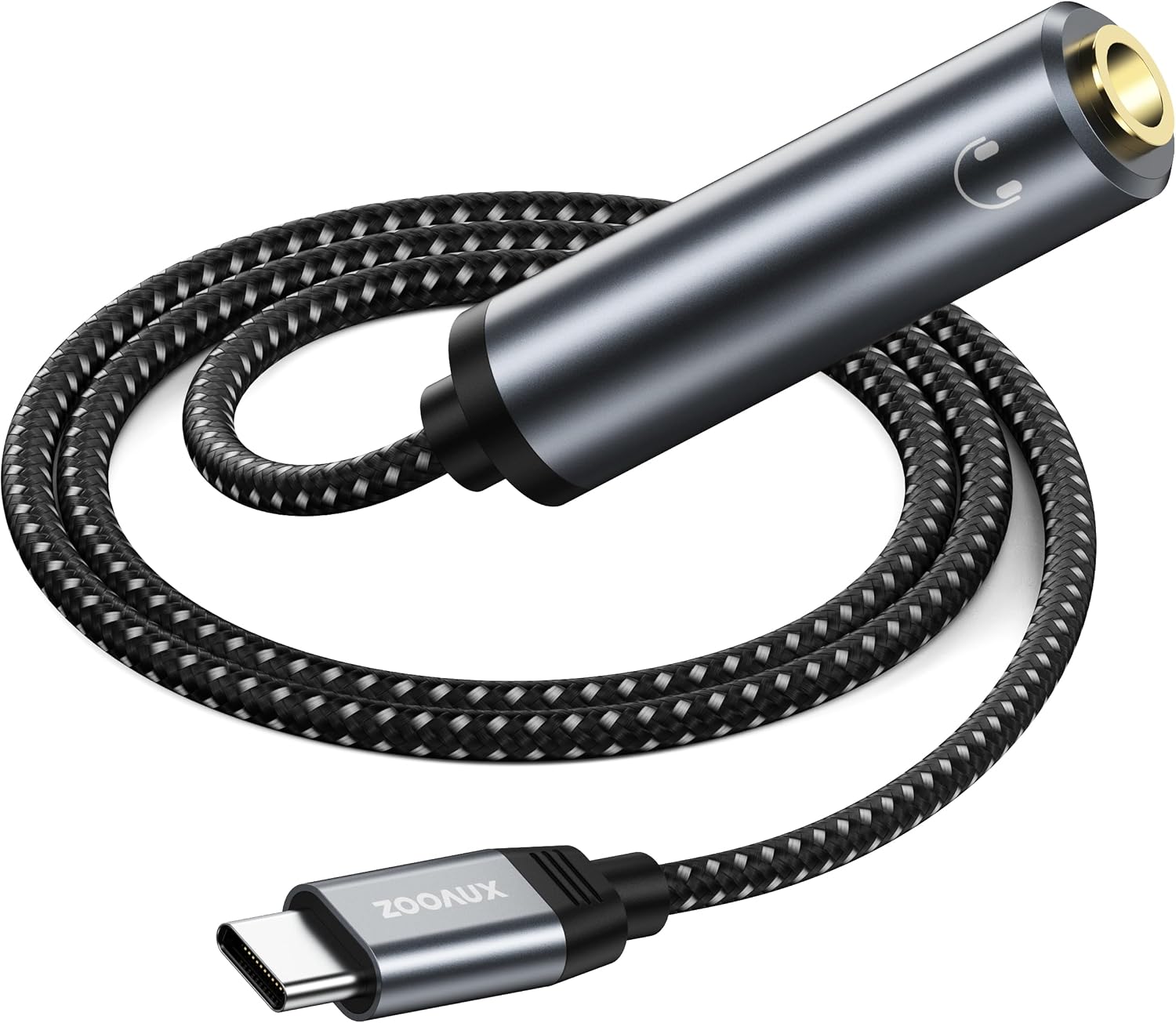 Amazon.com: ZOOAUX USB Type C to 1/4 Headphone Adapter USB C to 6.35mm ...