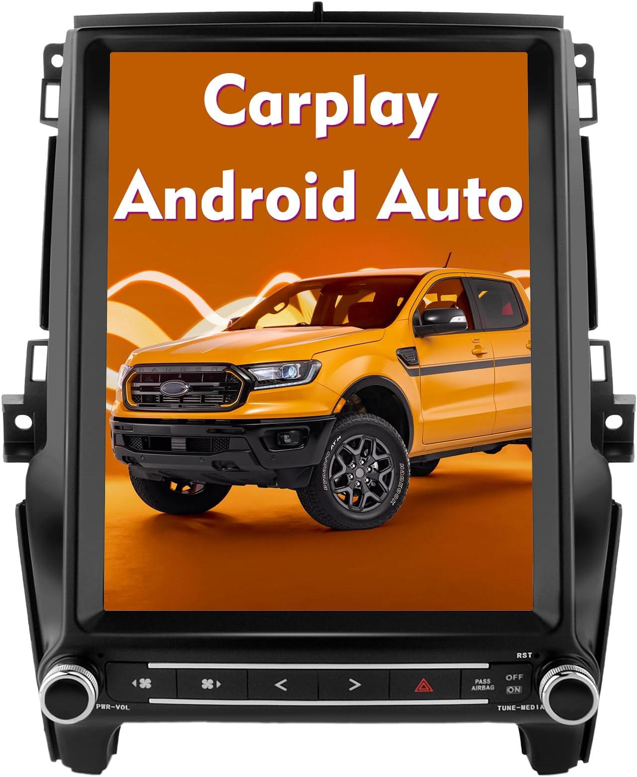 Amazon.com: Radio estéreo de coche para Ford Ranger 2019-2022 Carplay ...