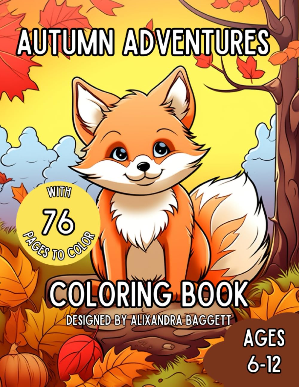 Amazon.com: Autumn Adventures Coloring Book: Playful Fall coloring for ...