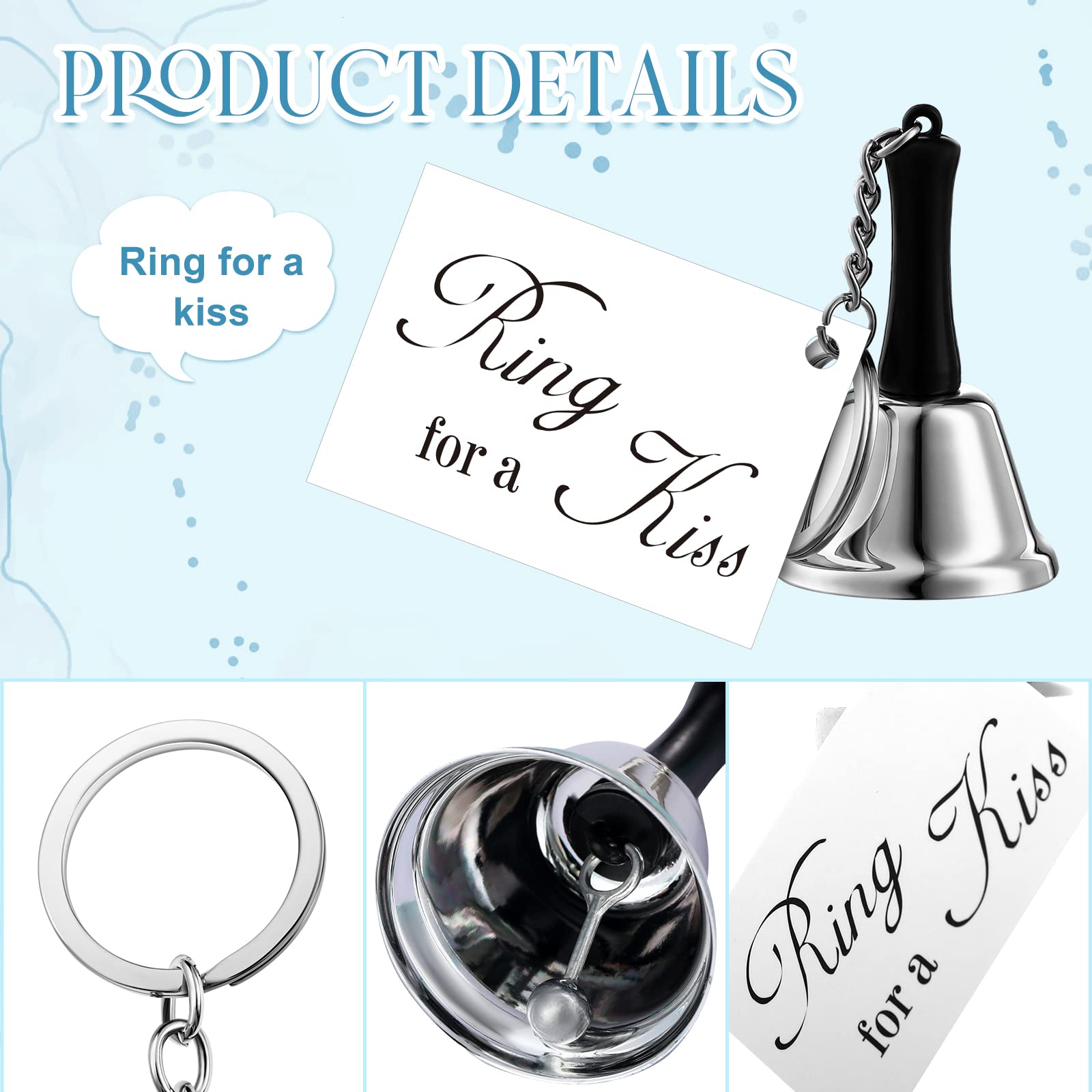 Mini Silver Wedding Bell Decoration 10+ Silver Wedding Bells Stock