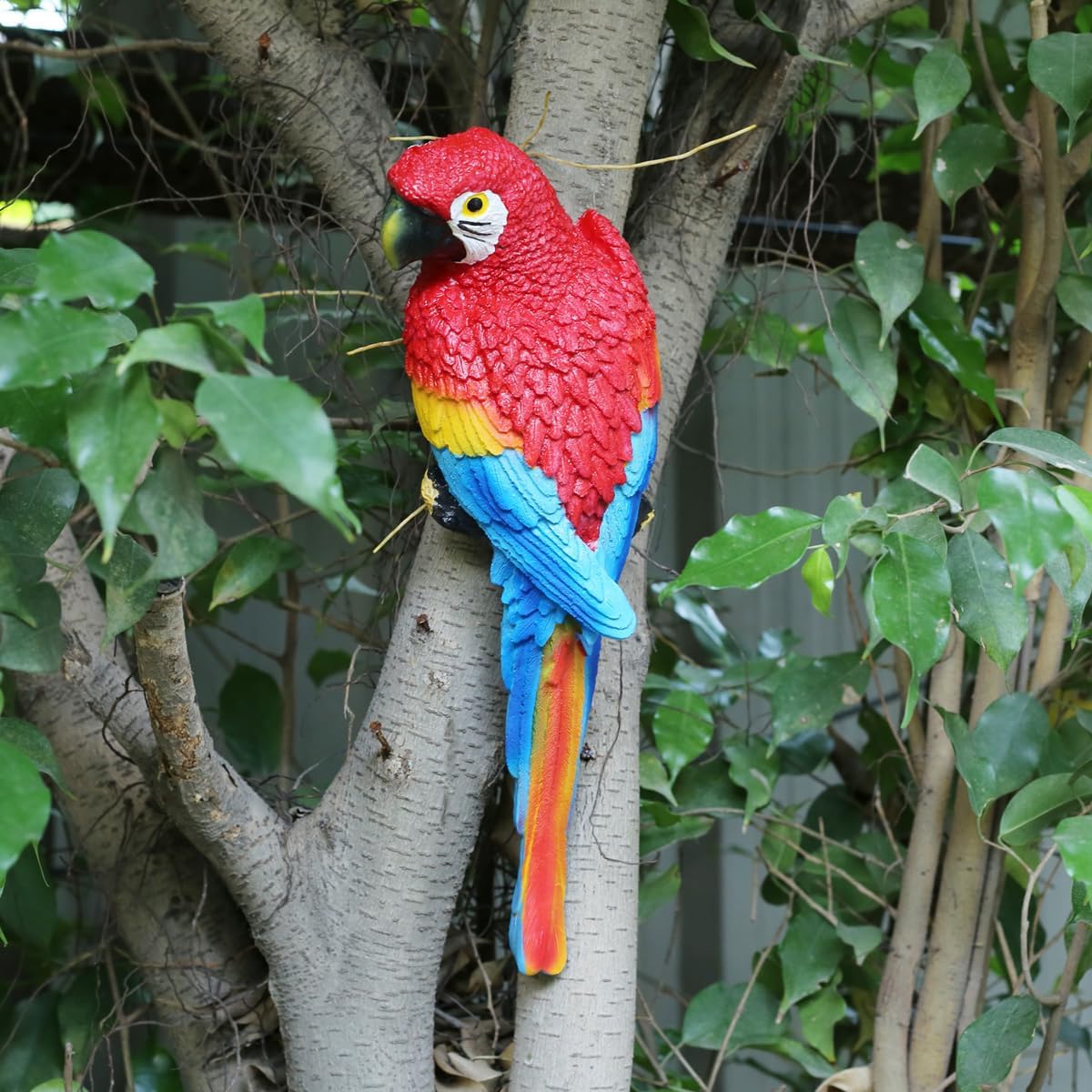 Wonderland Big Parrot Red to be Put on Wall, Home Decor, Garden Decor ...